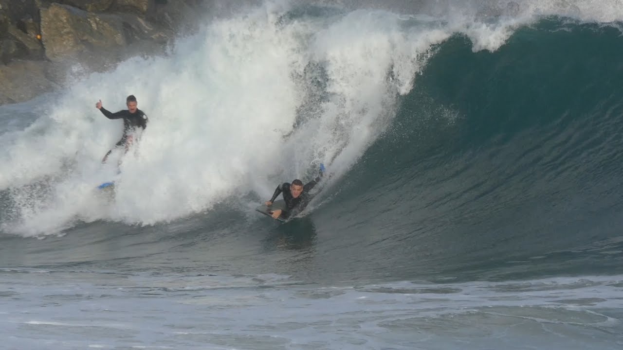 The Wedge, CA, Surf, 6/23/2017 - Part 5 (4K@30) - YouTube