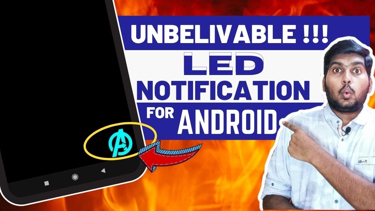 HOW to ENABLE - LED Notification LIGHT on any ANDROID DEVICE 🔥🔥 (HINDI ...