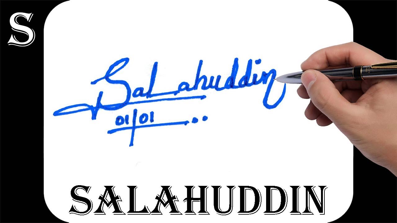 How to signature your name | Autograph | Billinioare signature ...