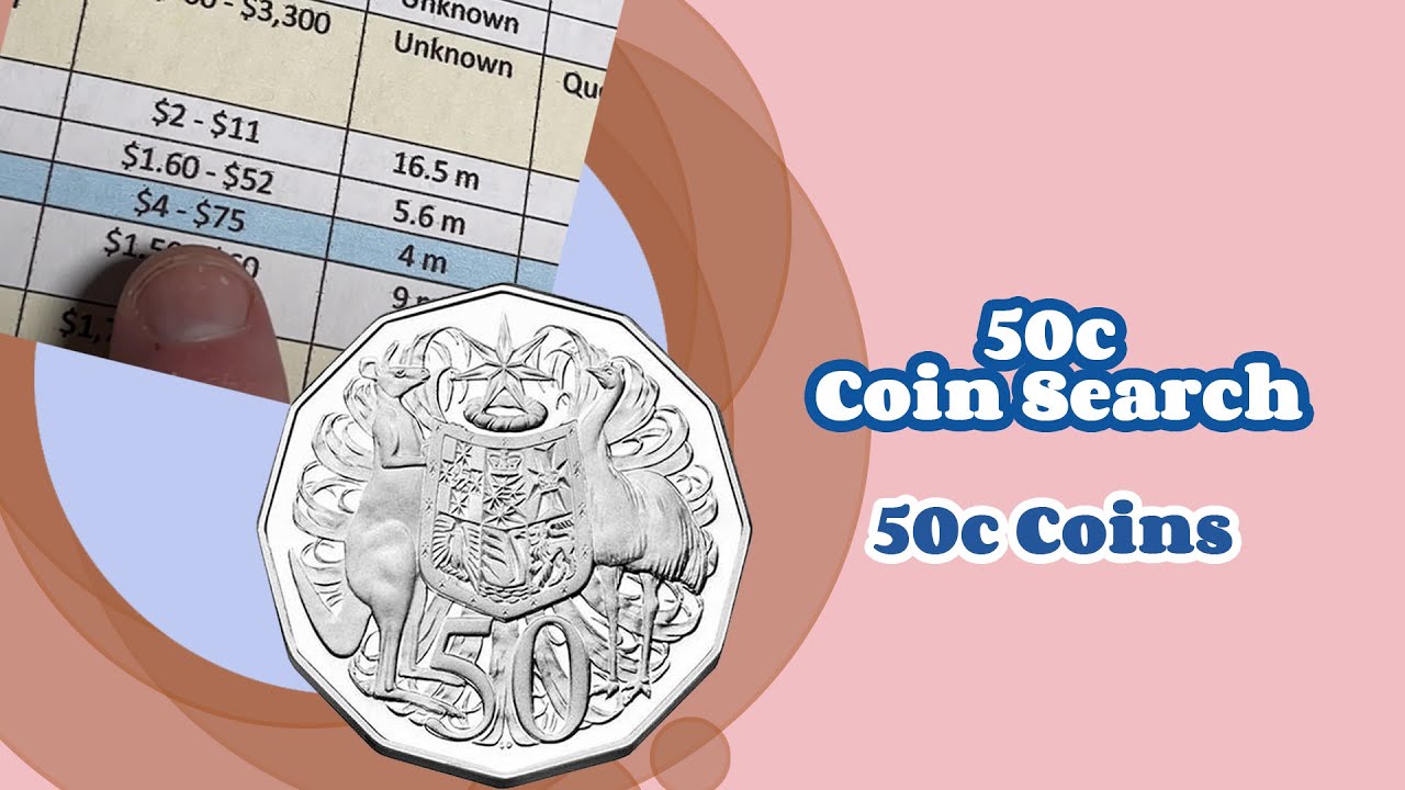 50c Coin Search A Great Place To Start Coin Collecting Because Of The ...