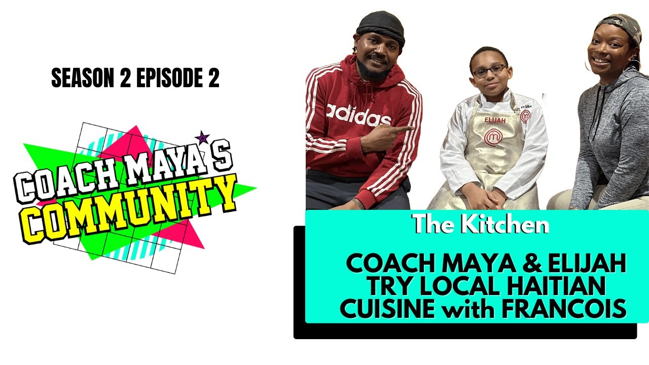 Coach Maya & Kid Chef Elijah Interview the Owner of "Francois Caribbean ...
