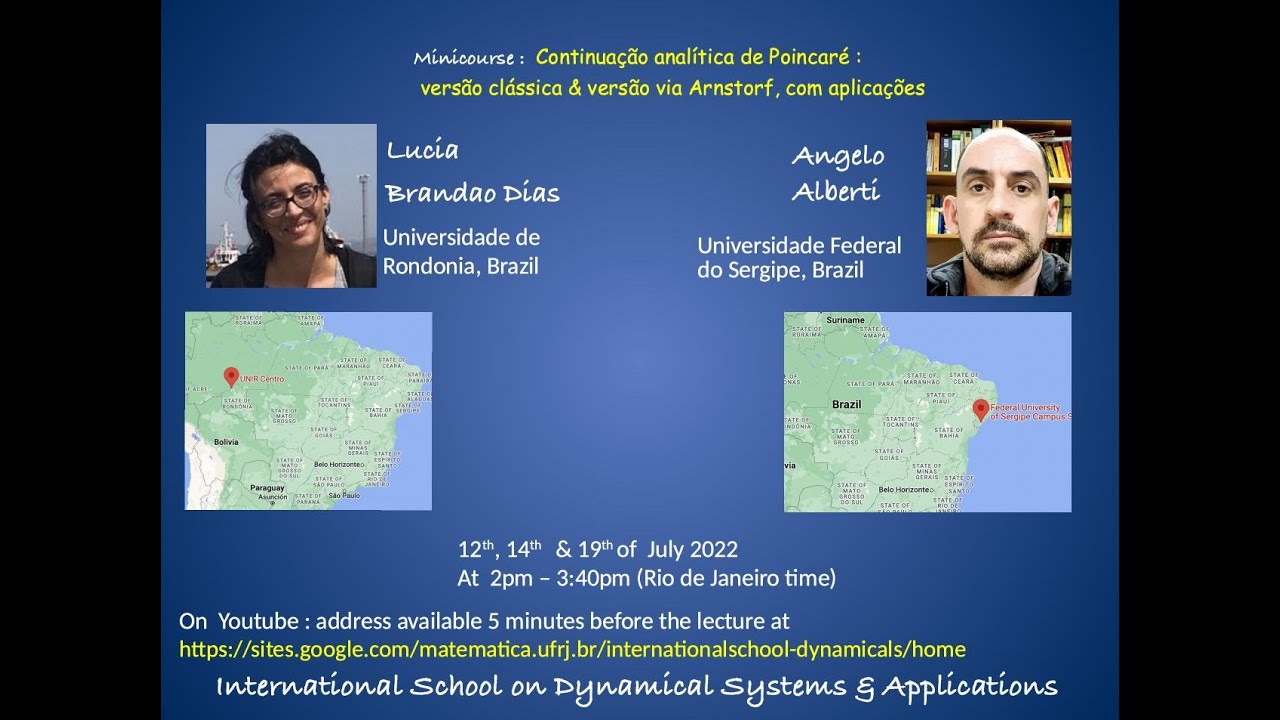 DSA2022.1 Professors Angelo Alberti (UFS) & Lúcia Brandão Dias (UniR ...