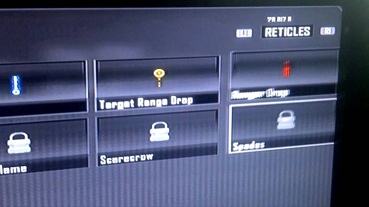 how to change you sight reticles and knife camo in cod bo2 - YouTube