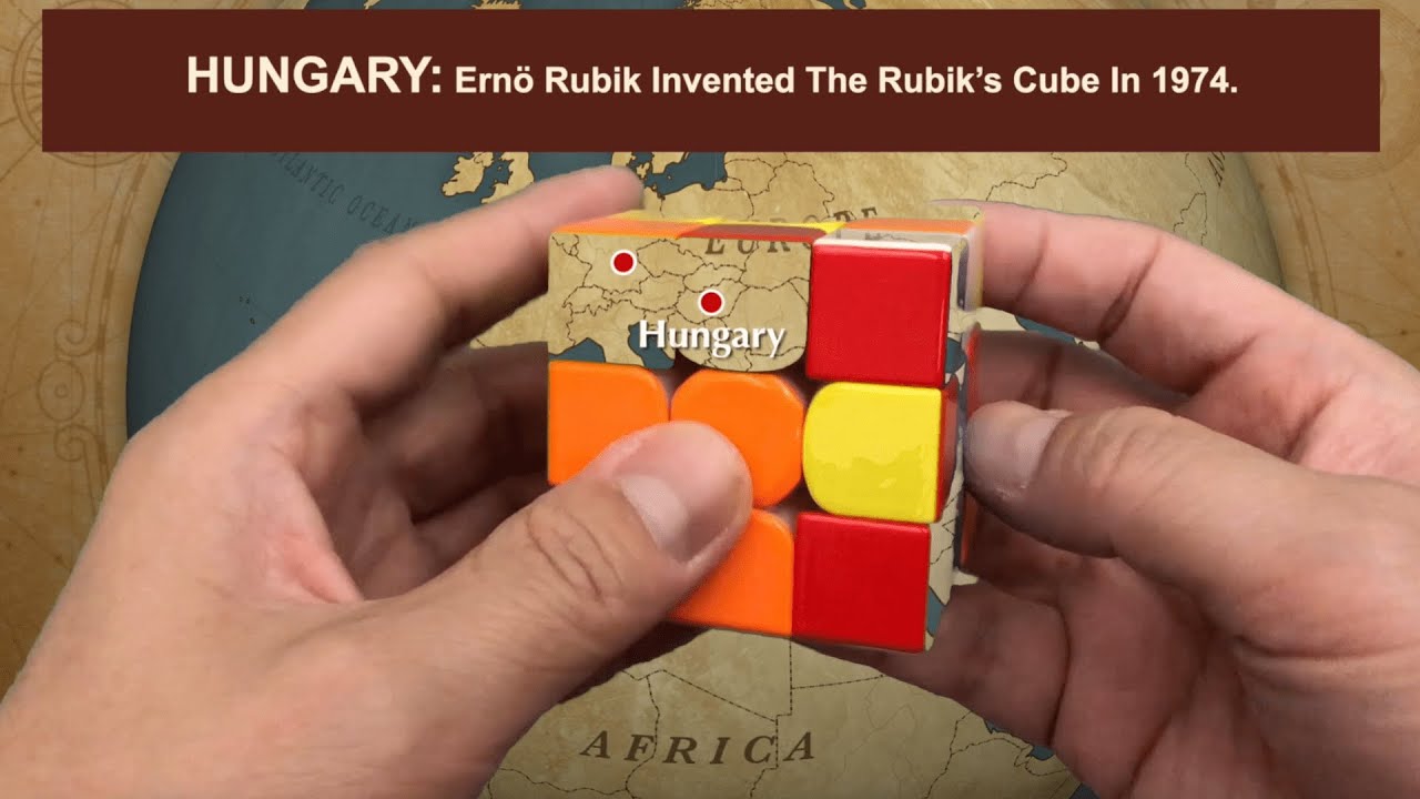 See The History Of Rubik’s Cube Through A Rubik's Cube! - YouTube