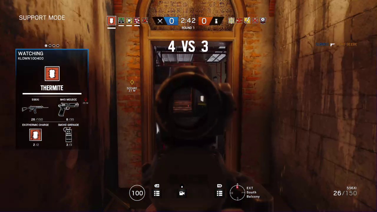 Tom Clancy's Rainbow Six Siege- invisible door? - YouTube