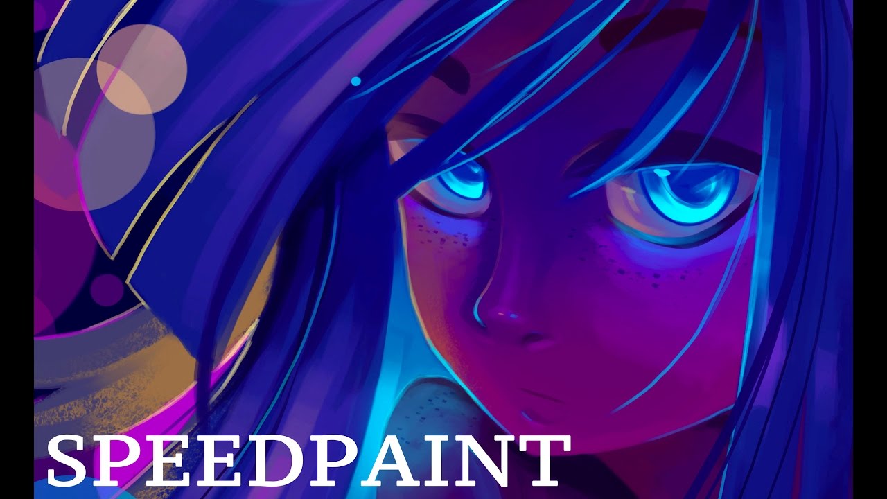 Speedpaint: Blue - YouTube