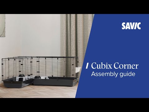 Step-by-step setup | Cubix Corner Small Animal Home by Savic
