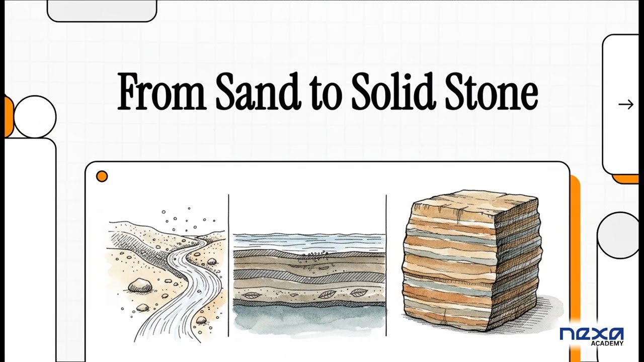 How Loose Sand Turns Into Solid Rock | Lithification Explained - YouTube
