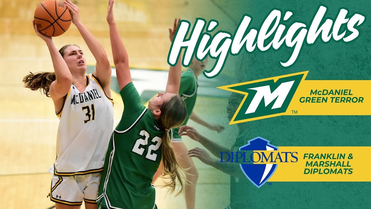 McDaniel Women's Basketball Highlights | 1-10-26 vs. Franklin ...