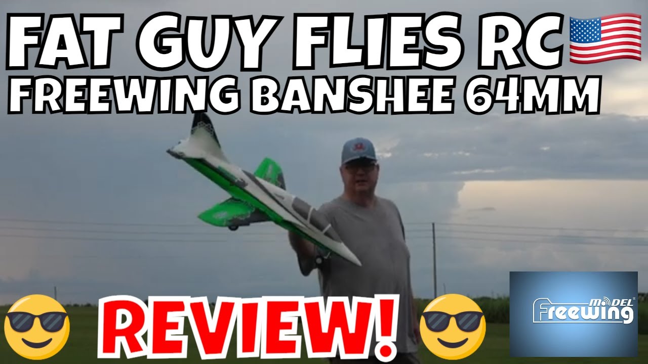 FREEWING BANSHEE 64MM REVIEW by FGFRC #aviation #rcplane #rcjet #rc ...