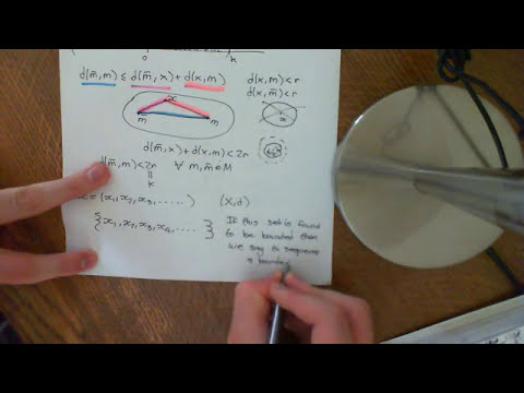 Bounded Sets and Bounded Sequences - YouTube