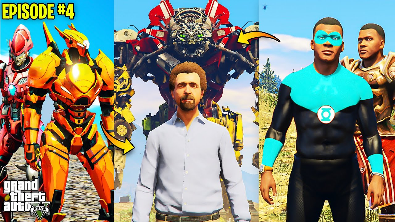 FRANKLIN DEFEAT MONSTER (GTA 5 Mods) #004 - YouTube