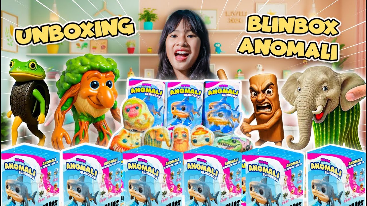 BLINBOX ANOMALI!! DISTA VS MAMI UNBOXING BLINDBOX VIRAL ANOMALI SUPER ...