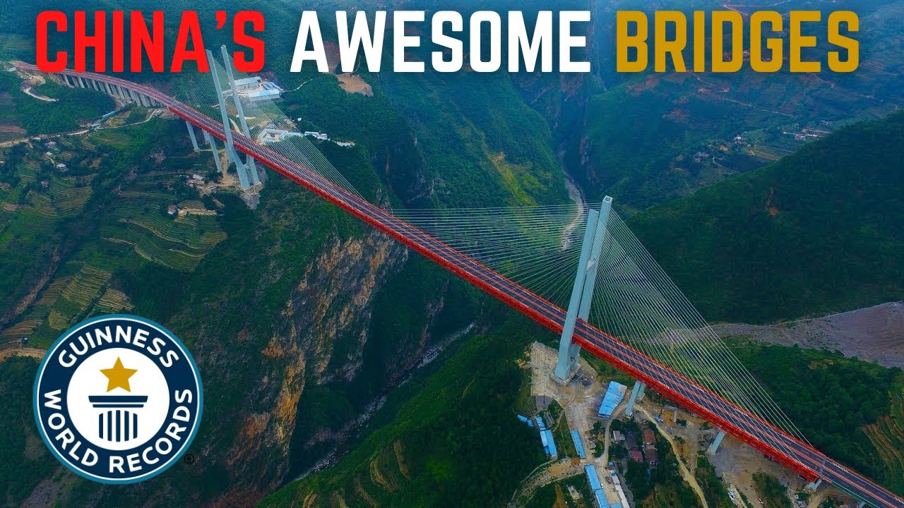 China's Bridges World records 2021中国最壮观的桥梁 添加了中文字幕 - YouTube