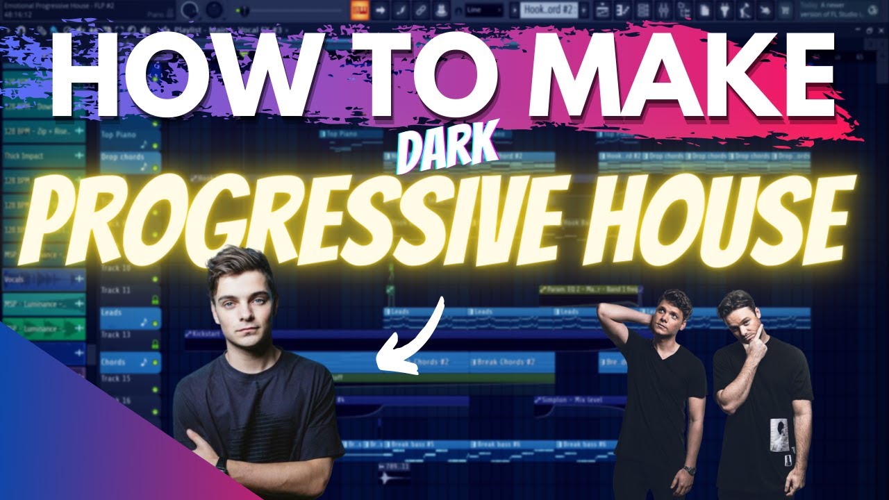 How To Make DARK PROGRESSIVE HOUSE Festival Hit Like Martin Garrix - FL ...