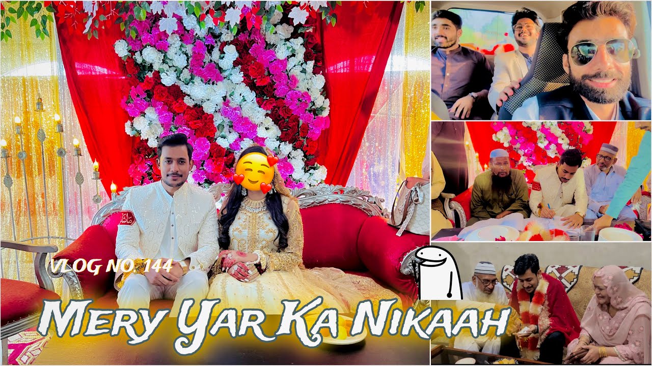 Vlog #144 Finally Usama Bhai Ka Nikah Ho gya🤩 - YouTube
