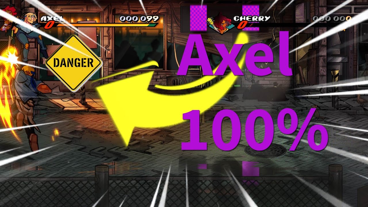 Axel Combo 100% Street Of Rage 4 - YouTube