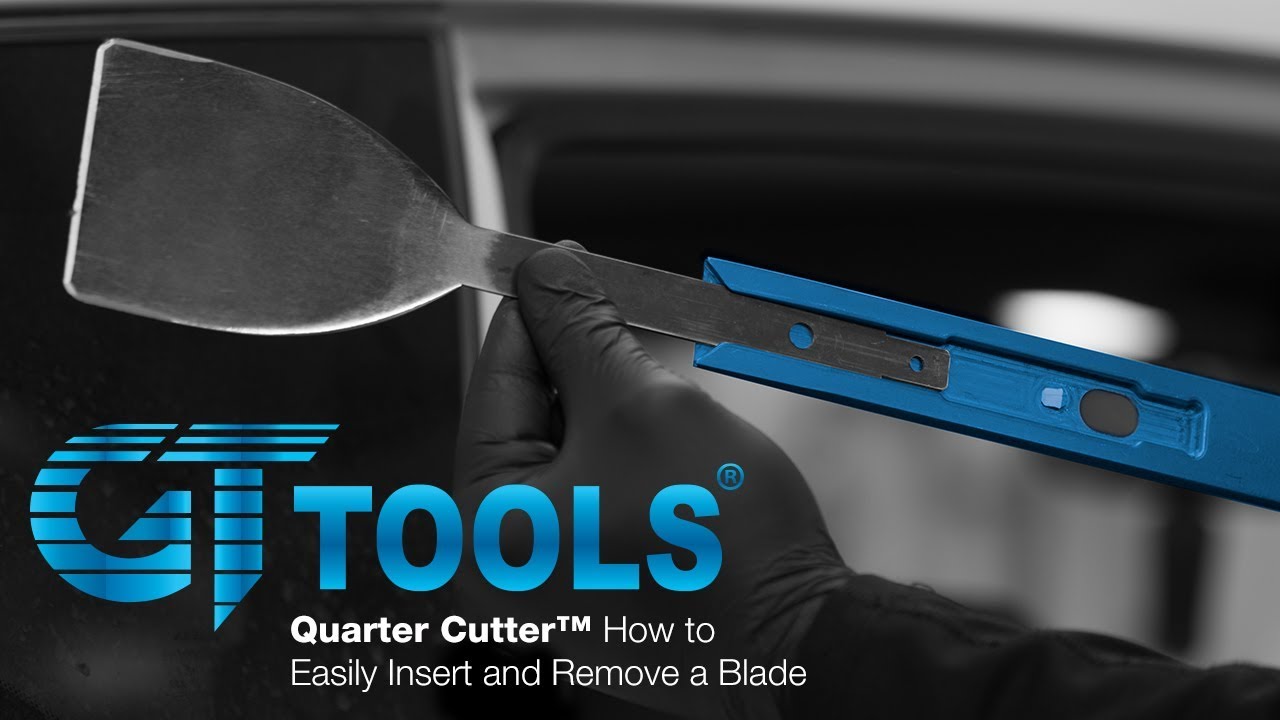 The Quarter Cutter™ - How to Insert and Remove a Blade - GT Tools ...