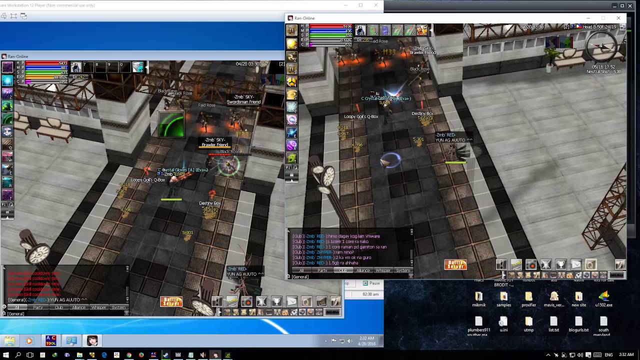 Dual Auto Skill Ran Online Showcase - YouTube