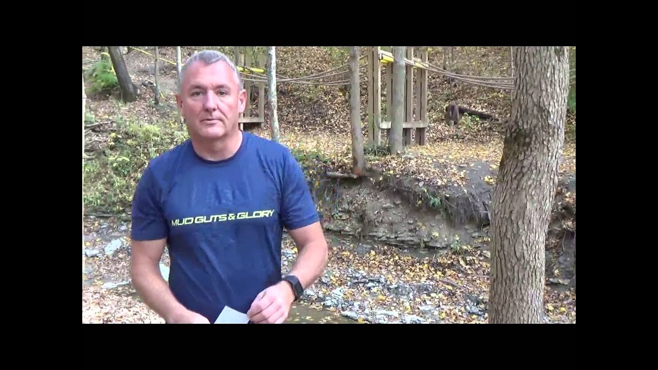 Tyrolean (rope) Traverse Instructional - YouTube