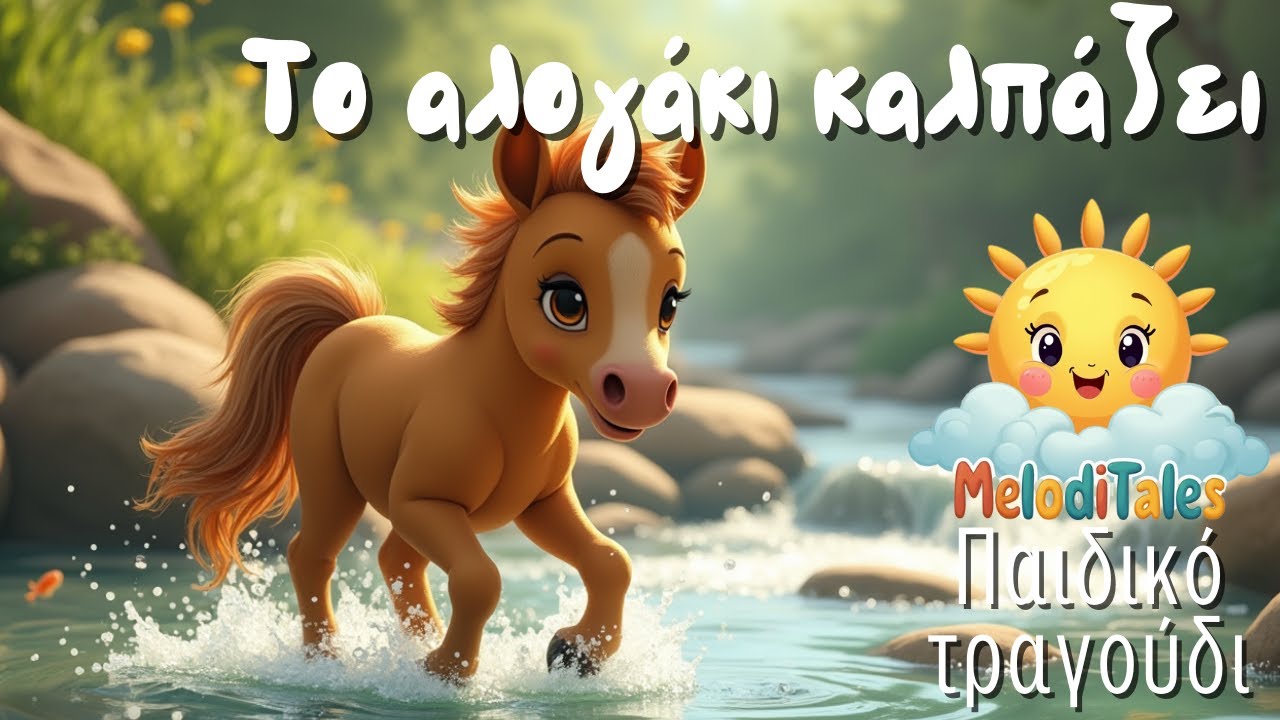 🐴Παιδικό τραγούδι - Το αλογάκι καλπάζει ☀️Τραγούδι για παιδιά 🎵🌄 - YouTube