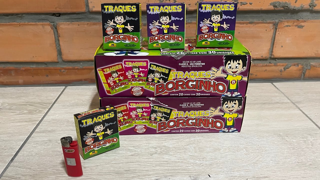 ️Testando a Bombinha Traques Borginho🎆🎇 - YouTube