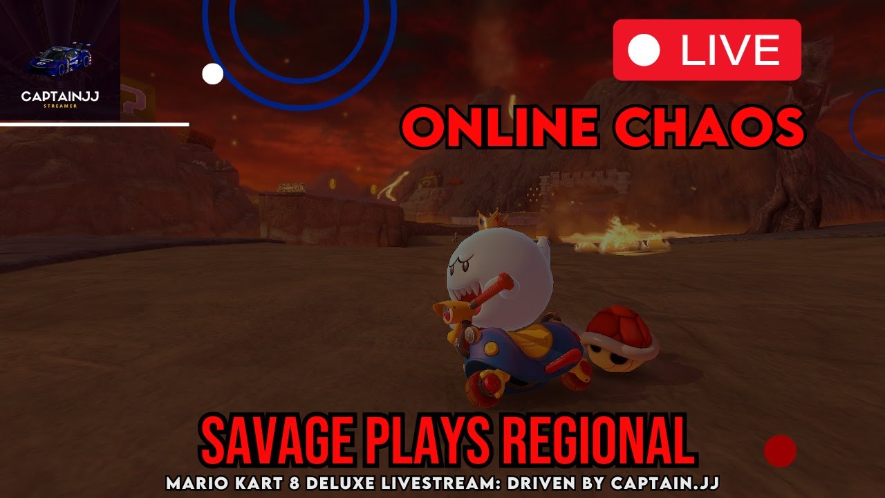 Live: Mario Kart 8 Deluxe: Chill Regional Any can join - YouTube