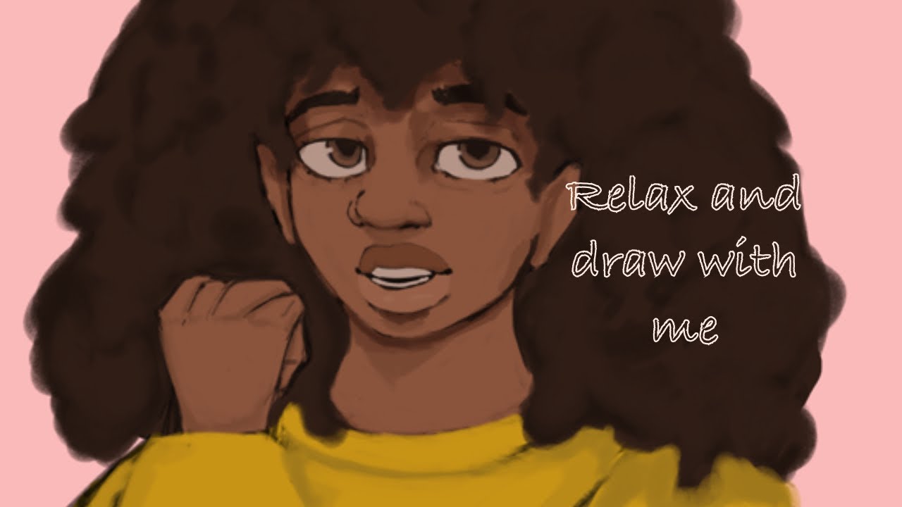 Speed paint of my character June - Relax and Draw with me - YouTube