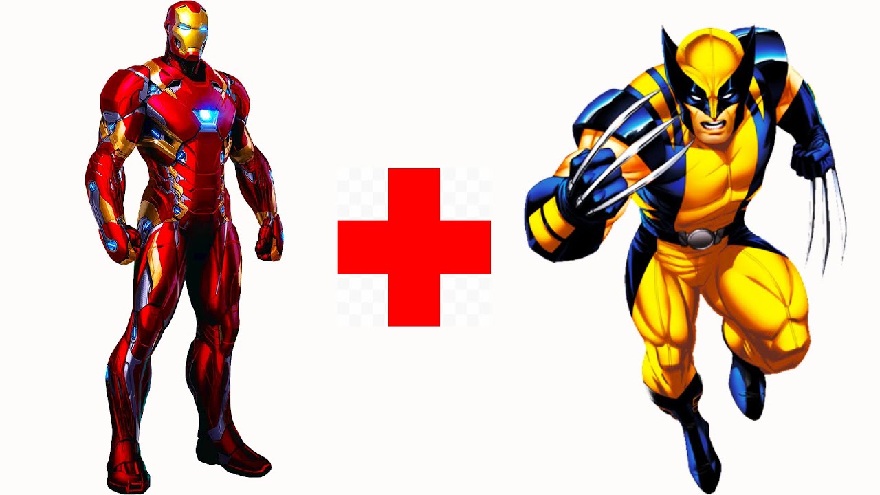 IRON MAN AND WOLVERINE SUPERHERO FUSION! - YouTube