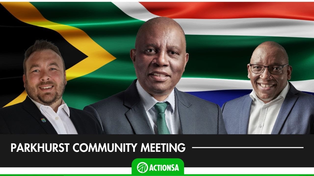 A sea of GREEN! Residents pack Parkhurst Primary Hall for ActionSA's ...