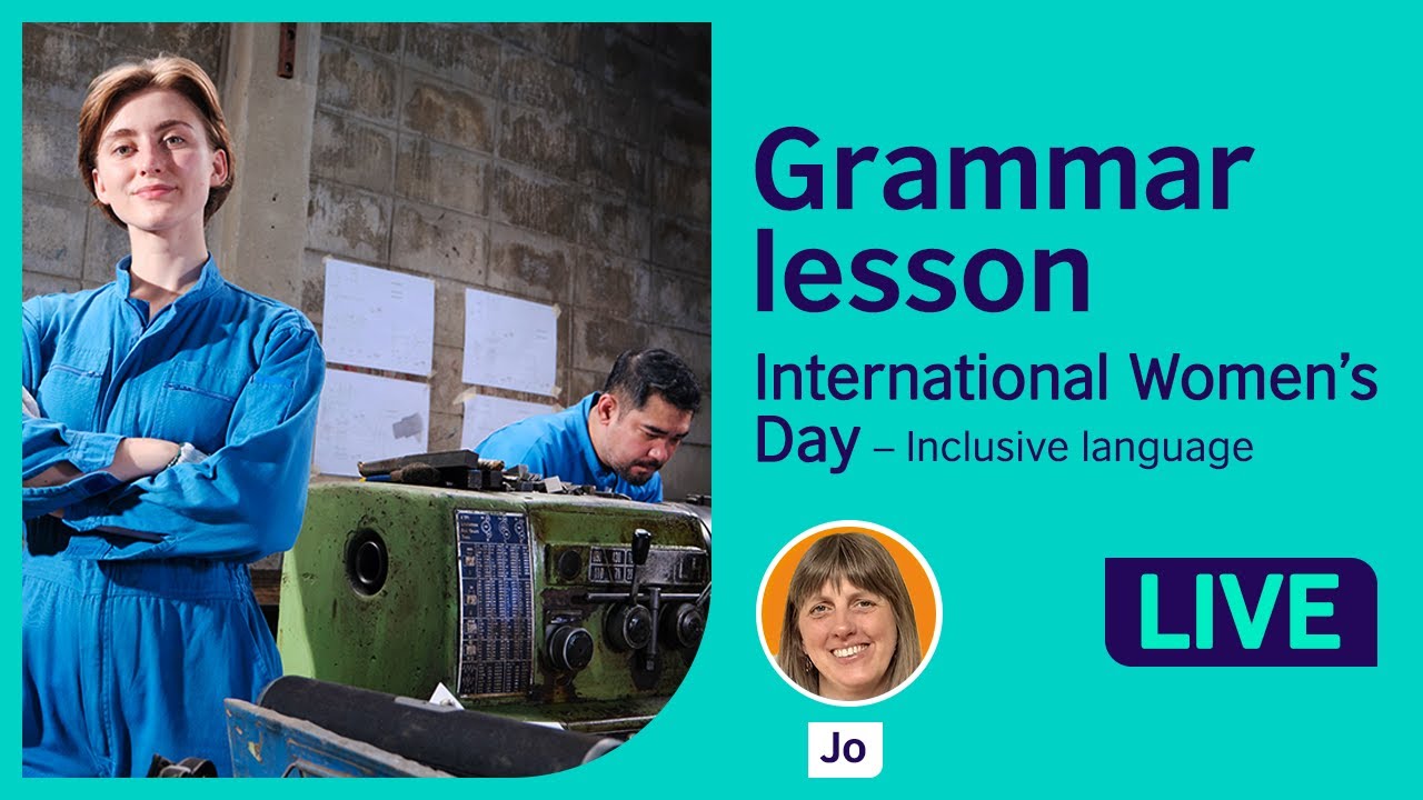 Grammar Lesson: Inclusive language - YouTube
