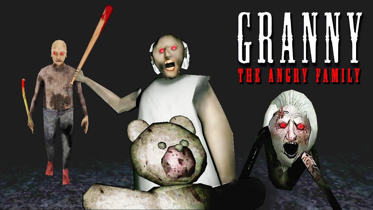 GRANNY THE ANGRY FAMILY, NOVA FAN GAME, GRANNY 4 OFICIAL CHEGANDO ...