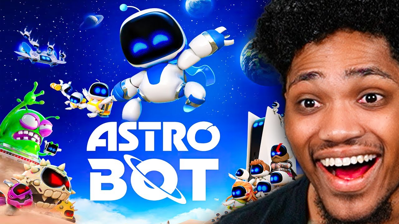 I Played Astro Bot For The FIRST Time And Its SO FUN - YouTube