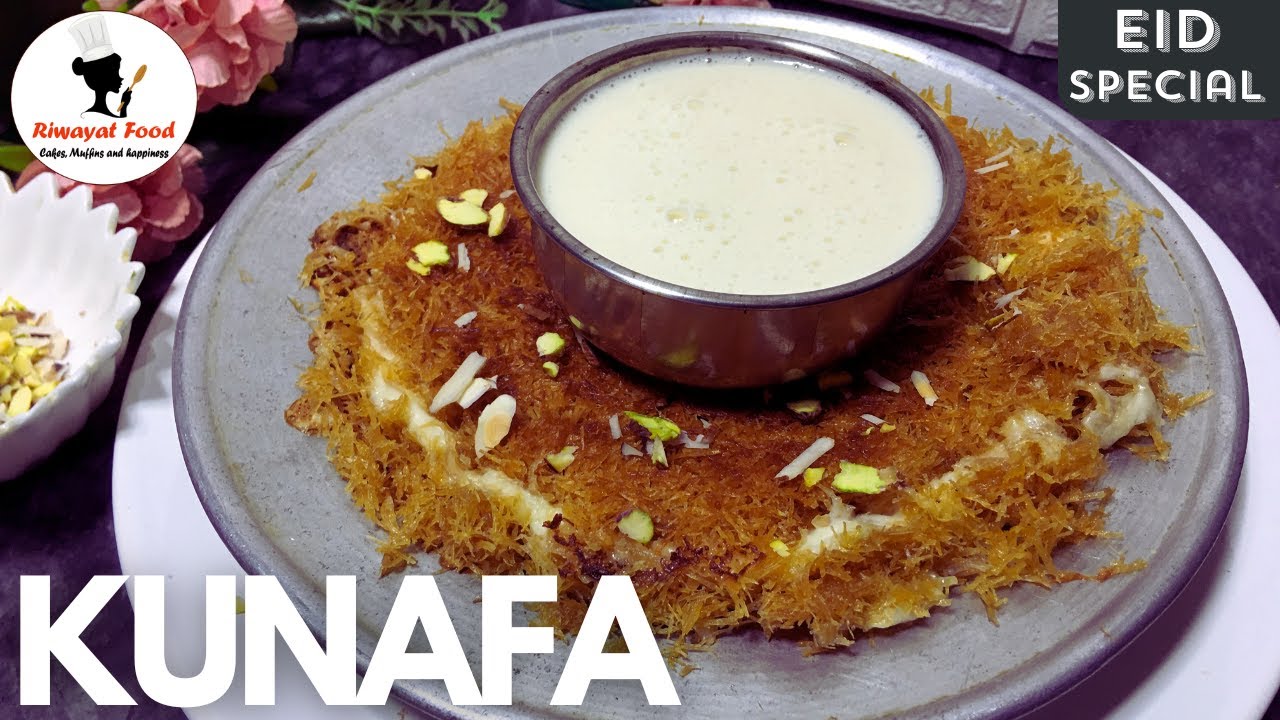 Creamy Cheese Kunafa With Pheni Recipe | Mandi Restaurant Style ...