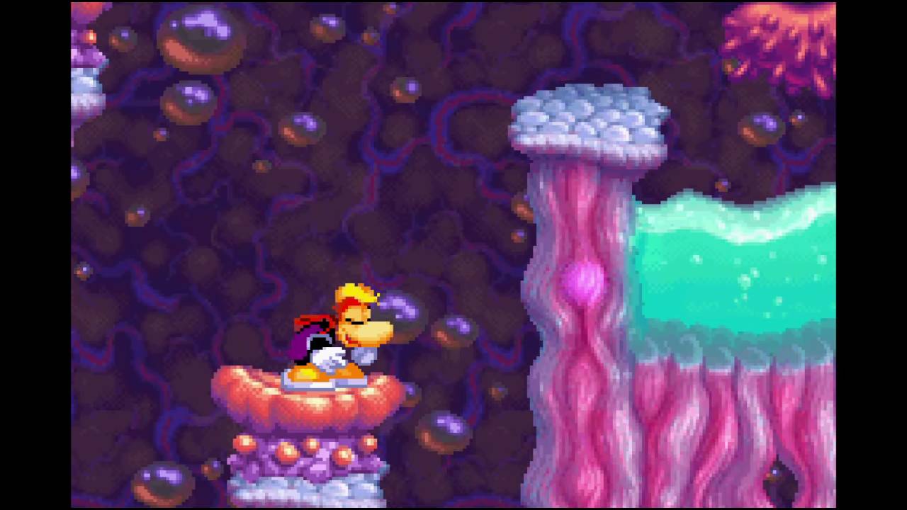 Rayman Raving Rabbids GBA 100% Part 13 - Gastric Rivers - YouTube