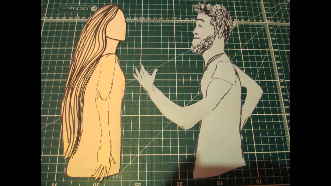 4th attempt of paper stop motion crayon magic trick - YouTube