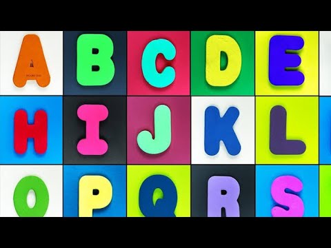 Learn ABCD Alphabets | A to Z Magnetic Capital letters | ABCD Activity ...