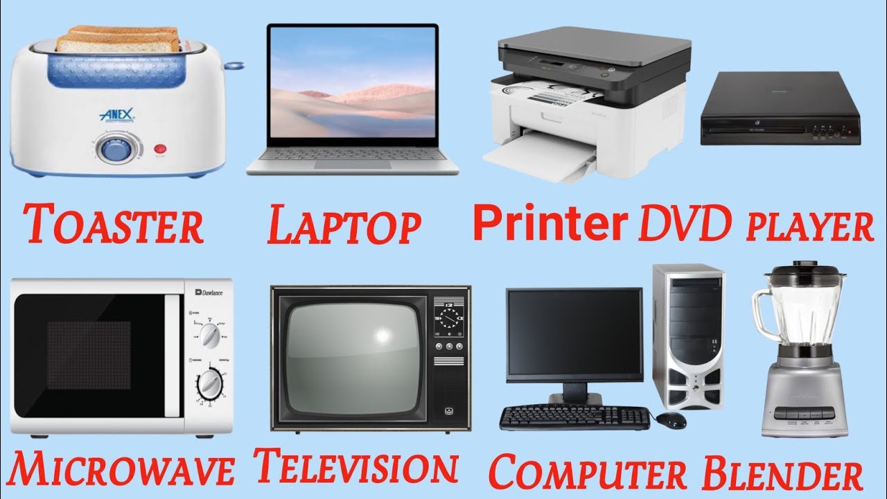 English Vocabulary | 100 ELECTRICAL ITEMS |Electrical Items ...