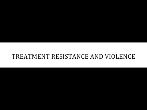 STAHL'S | CH 5 | PT 52 | TREATMENT RESISTANCE & VIOLENCE #psychiatry# ...