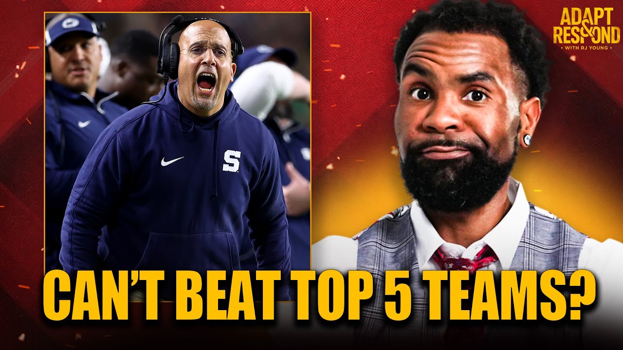 Penn State's James Franklin wants the challenge of beating top-ranked Ohio State and Michigan ...