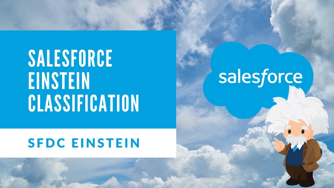 Salesforce Einstein Classifier - YouTube
