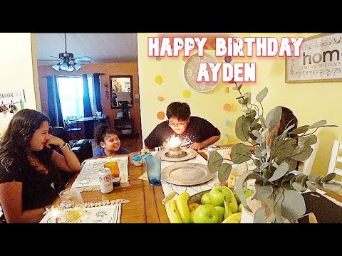 Ayden's 11th Birthday Party: A Fun-filled Celebration With Family - YouTube