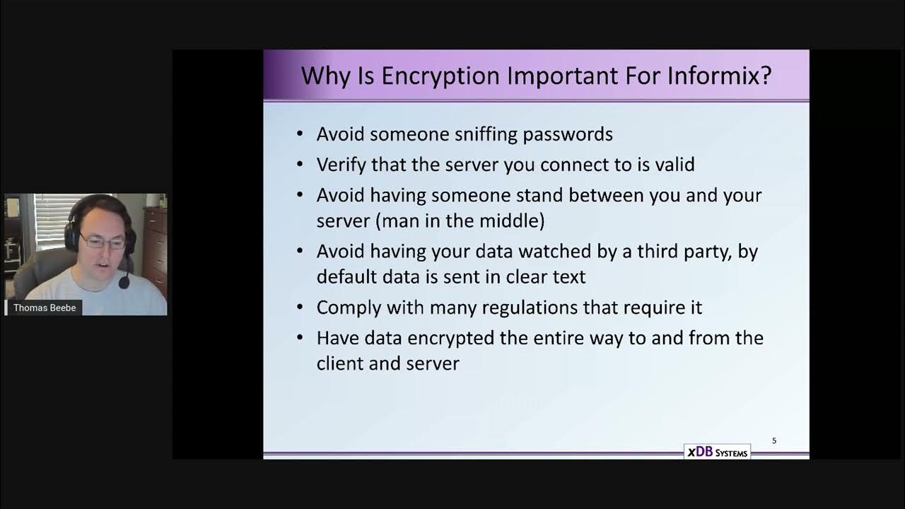 Securing Informix Connections With SSL by Tom Beebe - YouTube