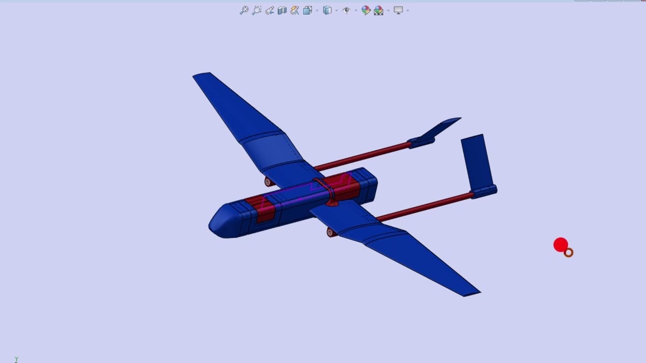DOWNLOAD UAV DRONE 3D PRINT FILES STL & STEP - YouTube