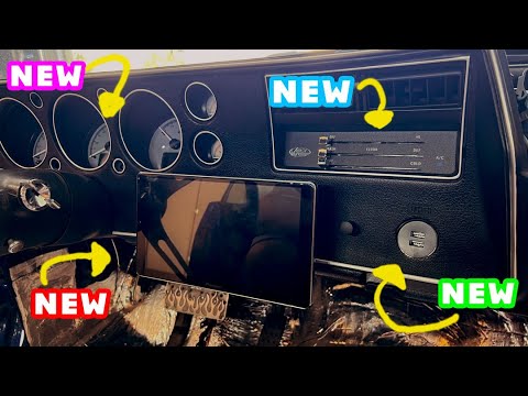 HOW TO LS SWAP YOUR CAR (PART16) DASH INSTALL WITH ALL WIRING COMPLETE ...