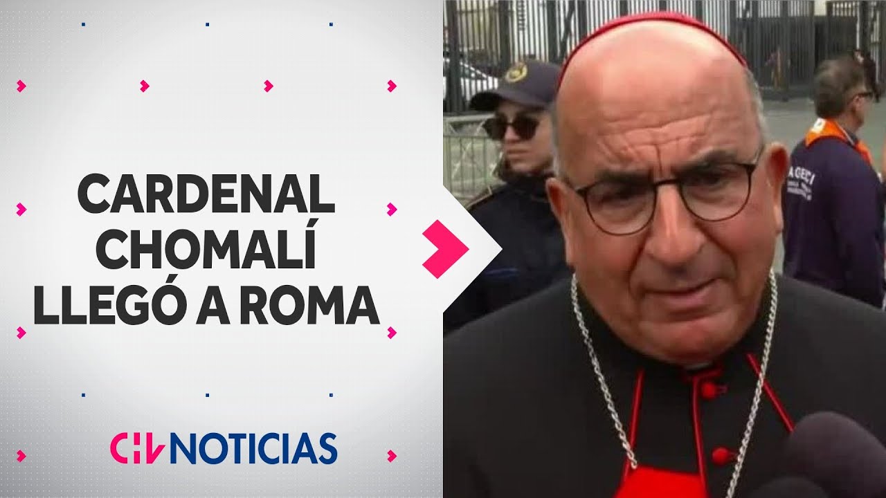 Cardenal Fernando Chomalí llegó a Roma para participar del cónclave ...