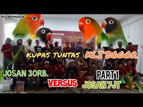 JOSAN 30RB VERSUS 7JT ADA KUALITAS ADA HARGA || KOPDAR KLI BOGOR PART 1