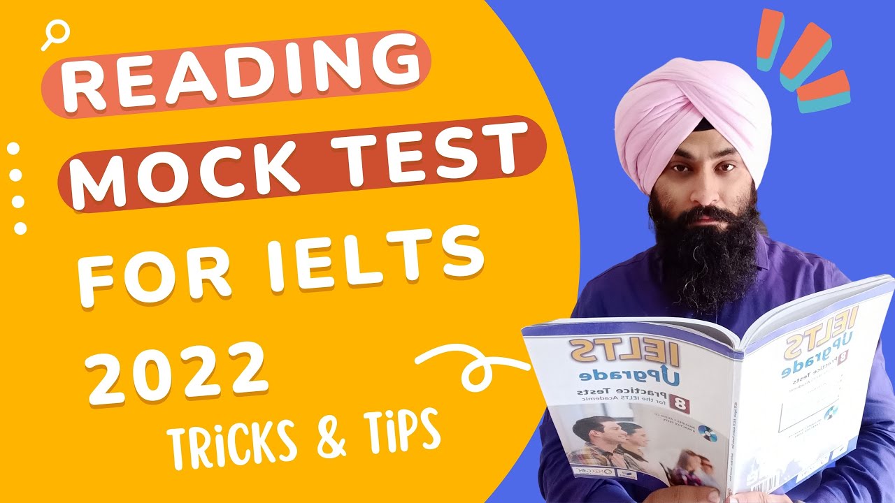 Reading MOCK TEST for IELTS 2022 - YouTube