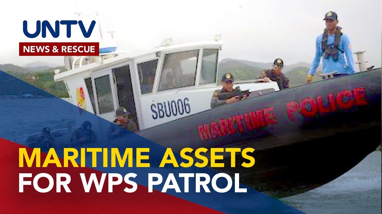 PNP-MG deploys high-speed tactical watercrafts, gunboats in WPS - YouTube
