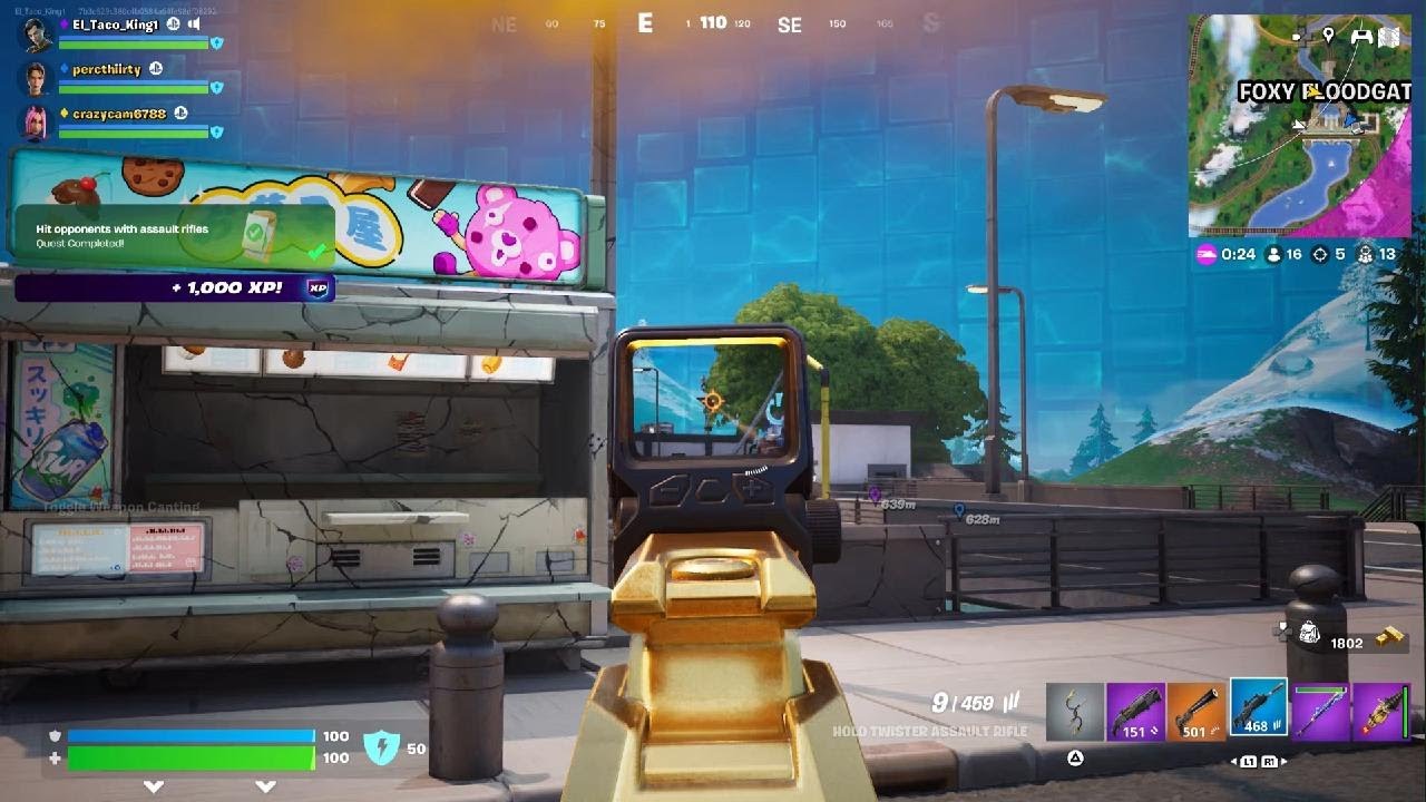 Midas Squad Win, ft Kneecapper, Fortnite - YouTube